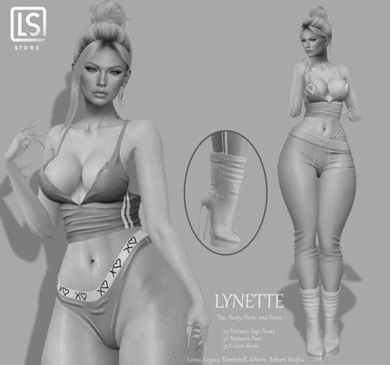 Second Life Marketplace - [LS] LYNETTE SET DEMO